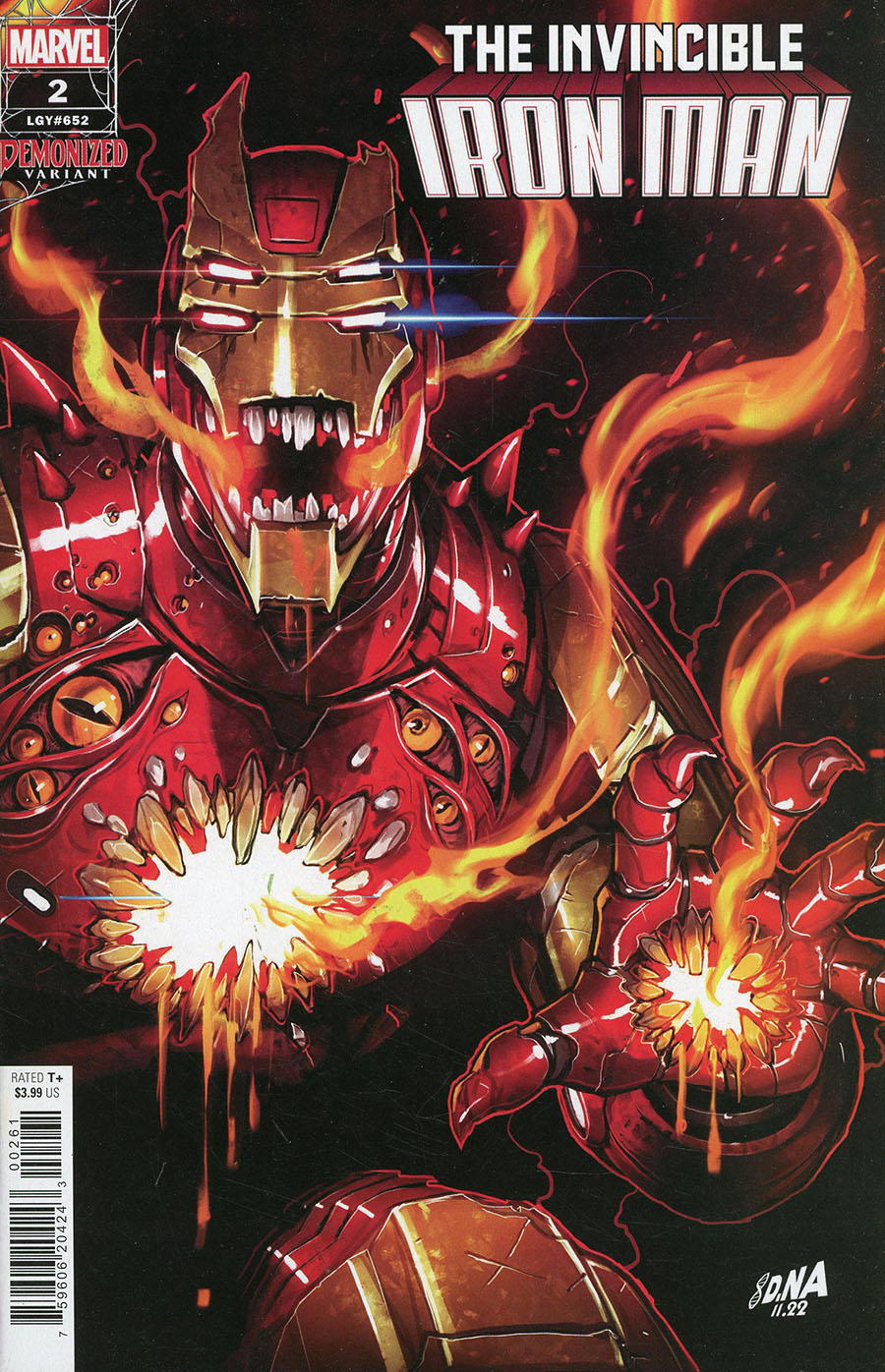 Invincible Iron Man #2 - David Nakayama - Demonized - CovrPrice