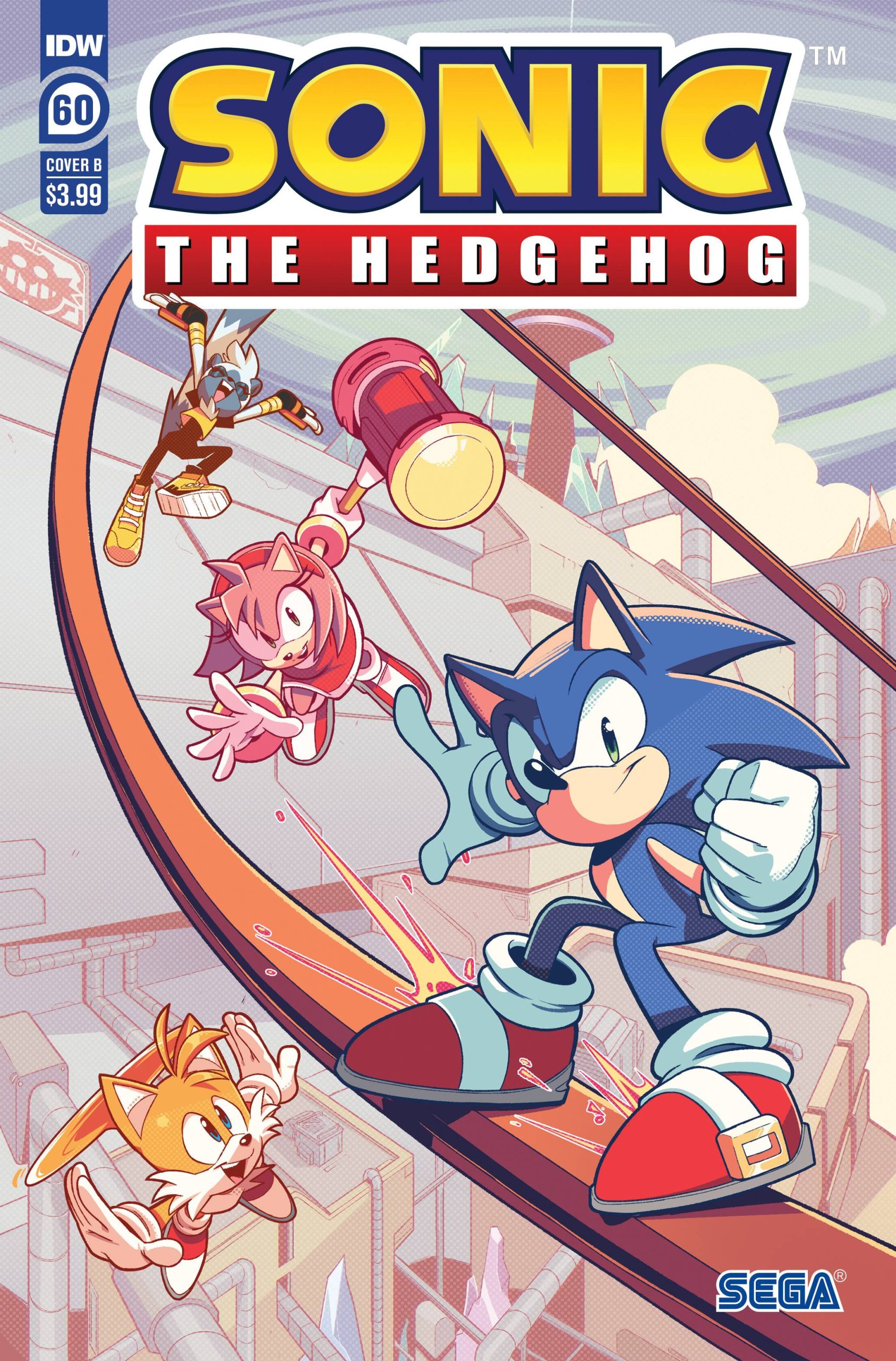 Sonic The Hedgehog #60 - Bracardi Curry - Cover B - CovrPrice