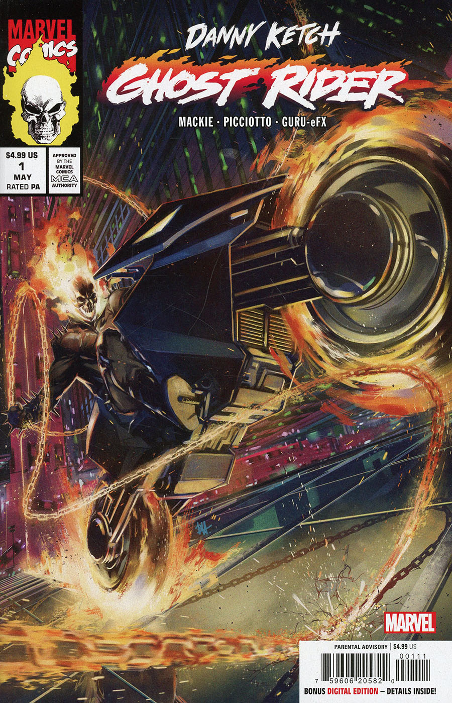 Danny Ketch: Ghost Rider #1 - Ben Harvey - Regular - CovrPrice