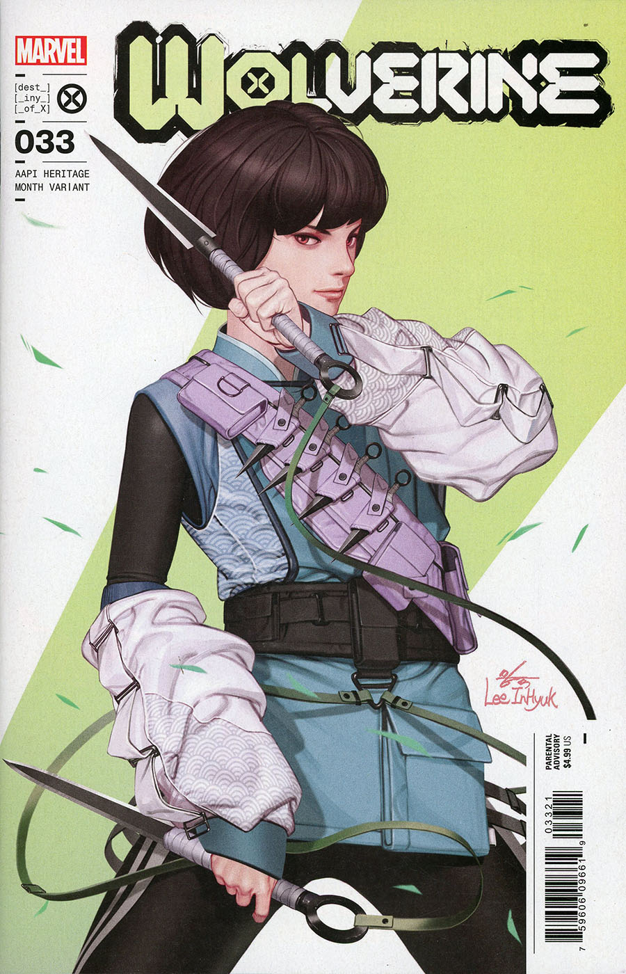 Wolverine #33 - Inhyuk Lee - Sister Dagger - AAPI Heritage - CovrPrice