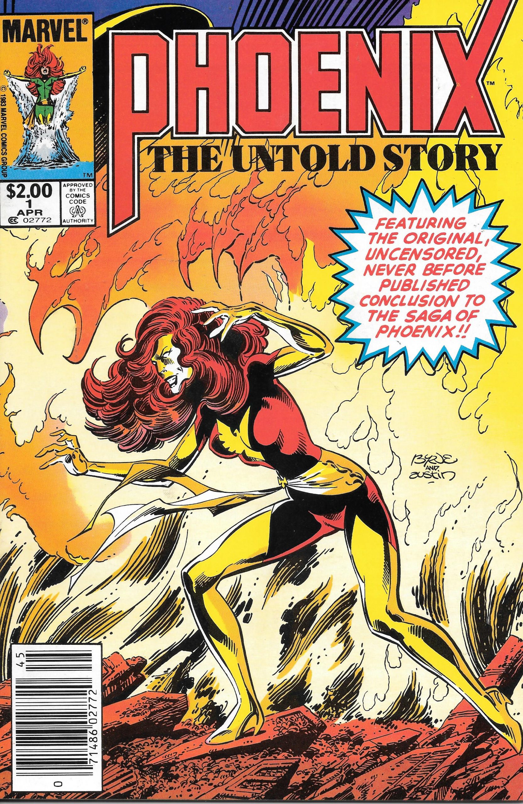 Phoenix Vol.1 #1 - Newsstand Variant - CovrPrice