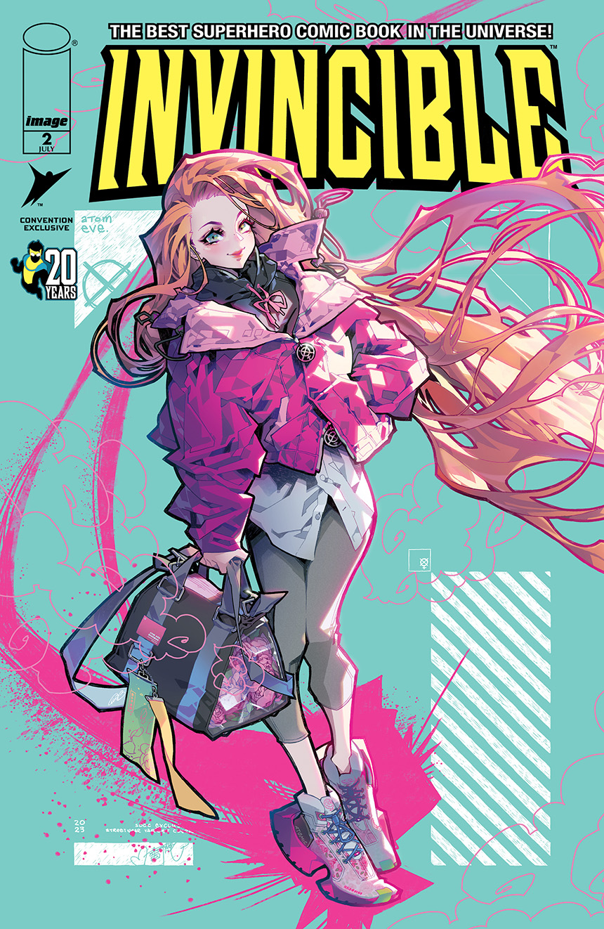Invincible #2 - Rose Besch - 2023 SDCC - 20th Anniversary Edition ...