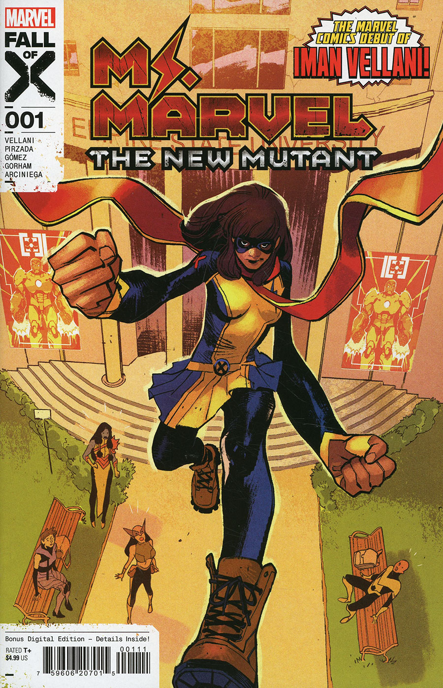 Ms. Marvel: The New Mutant #1 - Sara Pichelli - Regular - CovrPrice