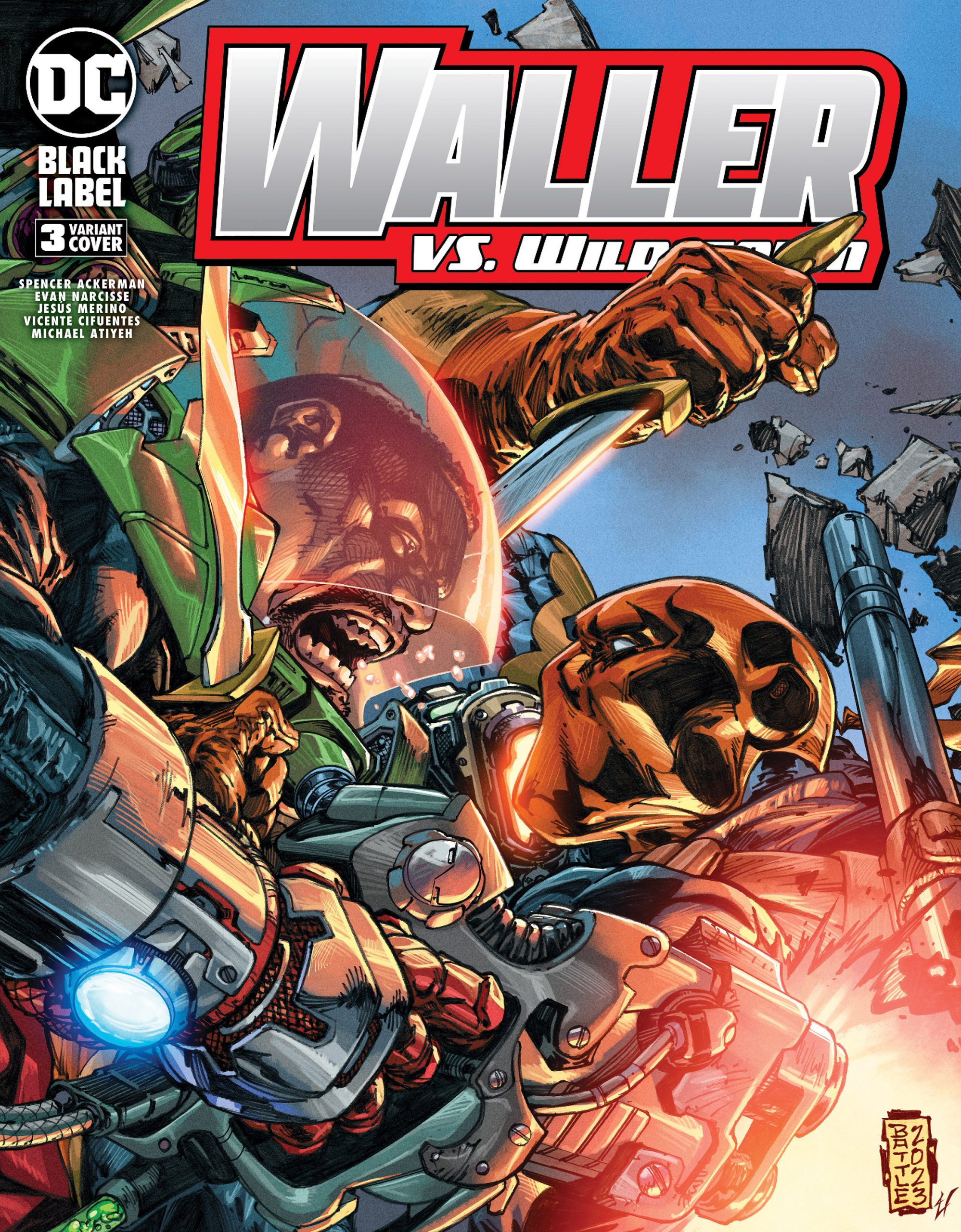 Waller Vs. Wildstorm #3 - Eric Battle - CovrPrice
