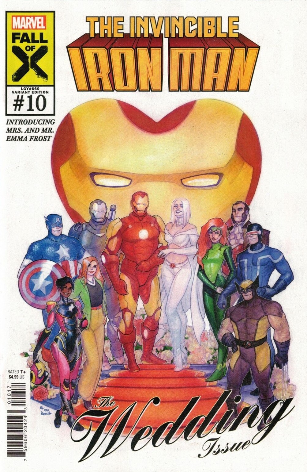 Invincible Iron Man #10 - Meghan Hetrick - Homage Cover B (1:50 ...