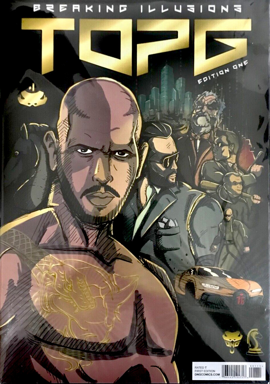 Top G: Breaking Illusions #1 - Gold Logo - CovrPrice