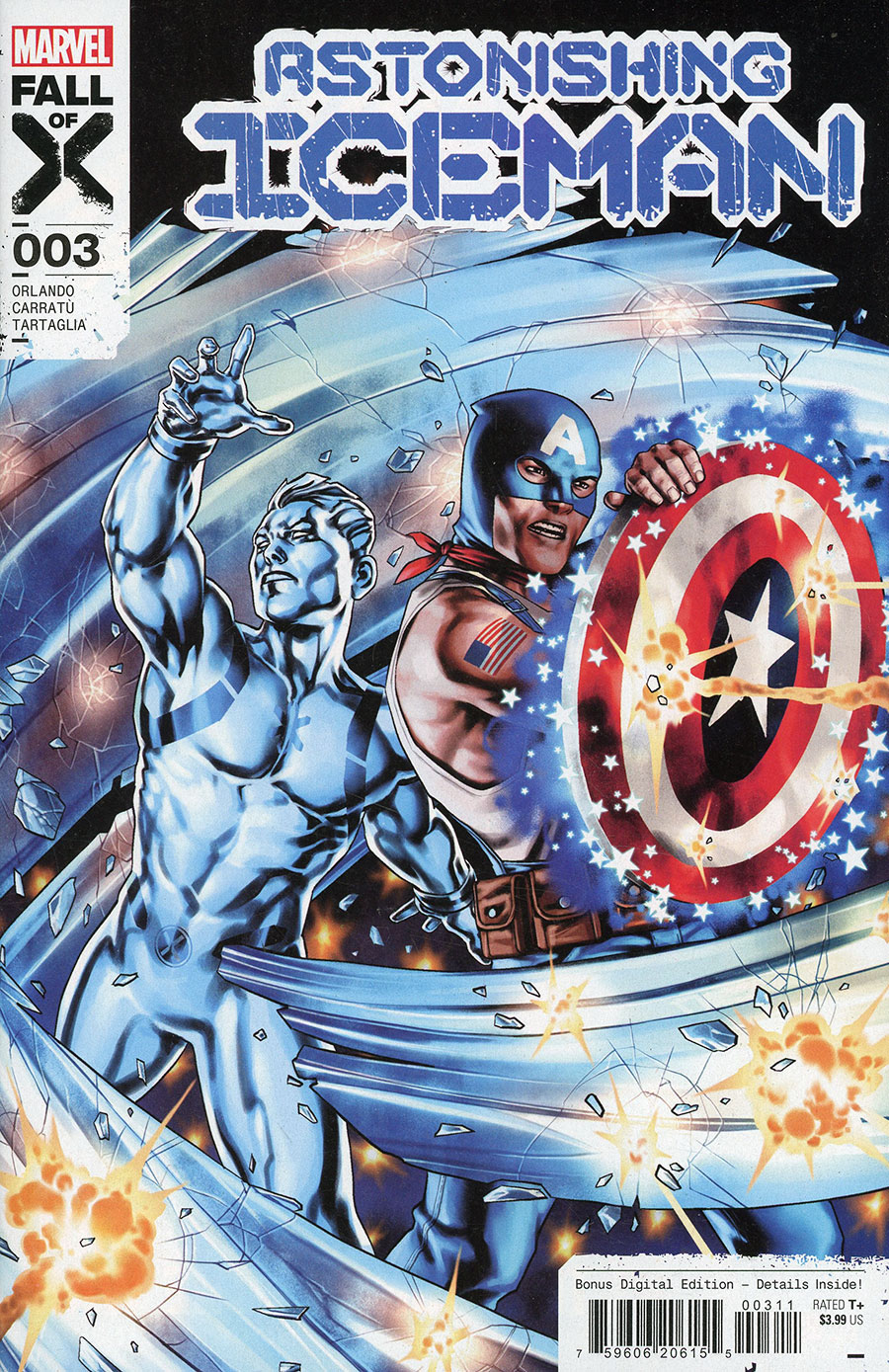 Astonishing Iceman #3 - Jesus Saiz - Regular - CovrPrice