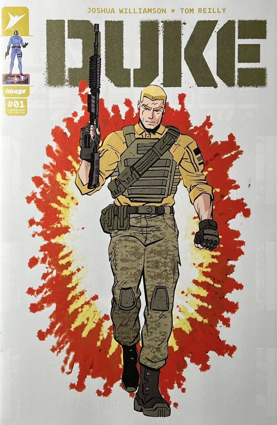 Duke #1 - Ashcan - 2023 NYCC - Energon Panel Giveaway - CovrPrice