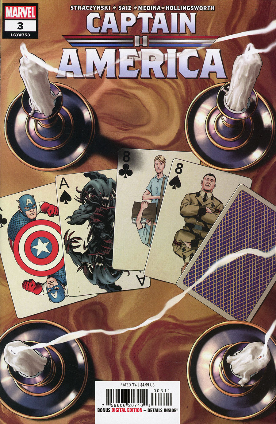 Captain America #3 - Jesus Saiz - Regular - CovrPrice