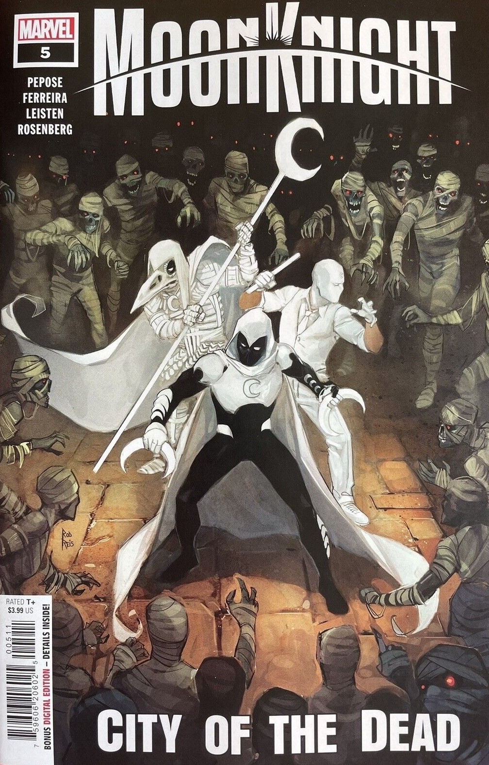 Moon Knight: City of the Dead #5 - Rod Reis - Regular - CovrPrice