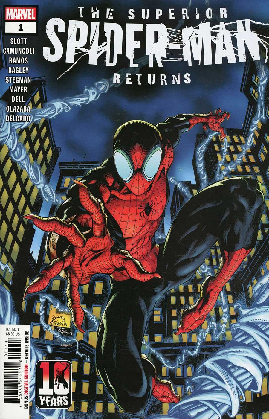 The Superior Spider-Man Returns #1 - Ryan Stegman - Regular - CovrPrice