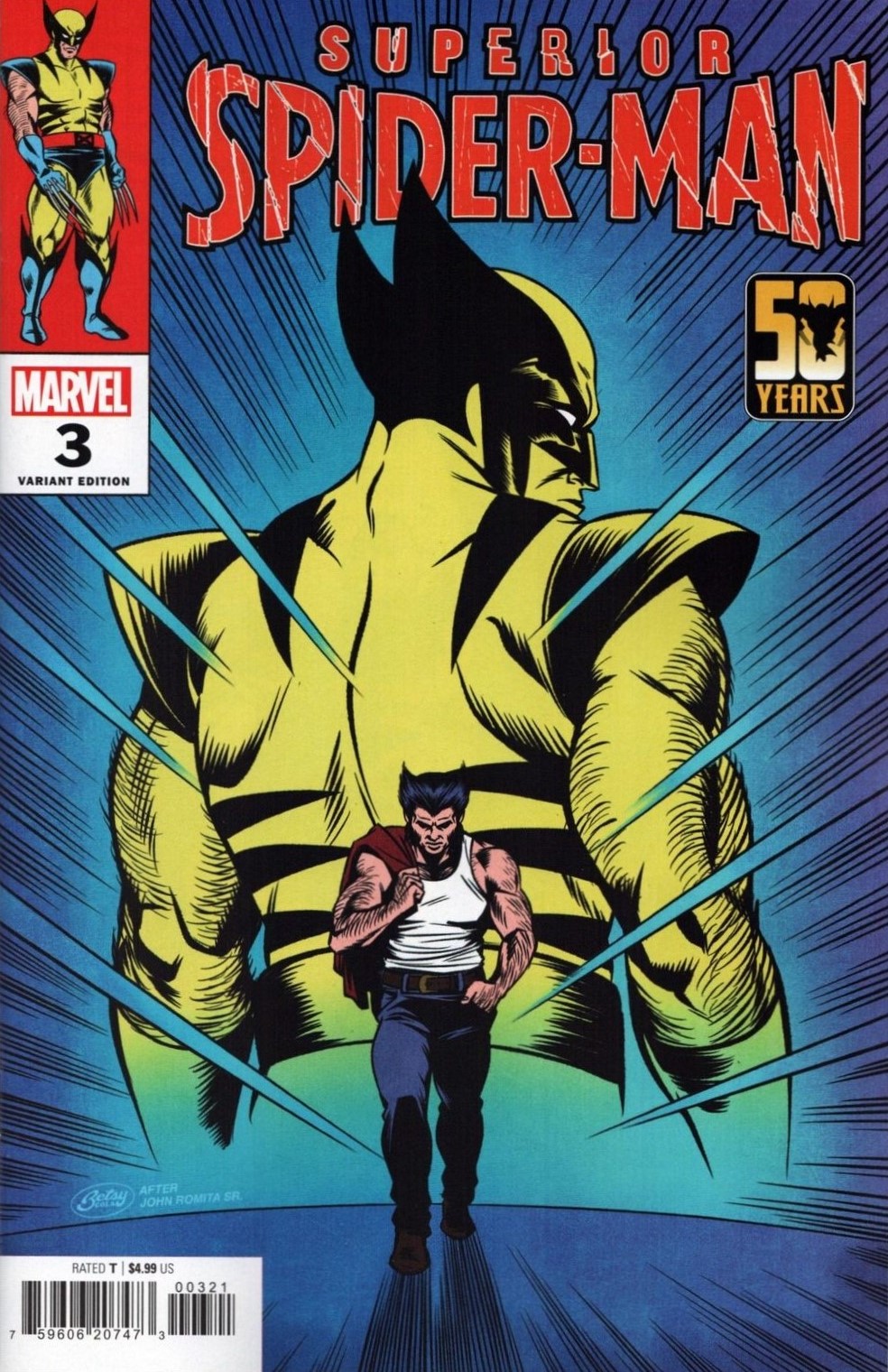 Superior Spider-Man #3 - Betsy Cola - Wolverine - CovrPrice