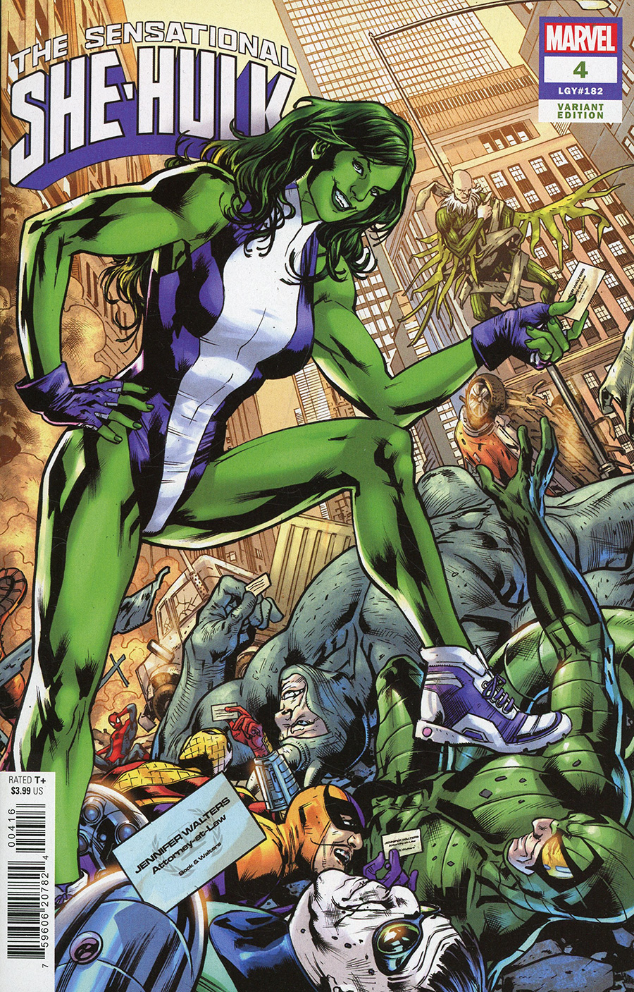 The Sensational She-Hulk #4 - Bryan Hitch (1:25) - CovrPrice
