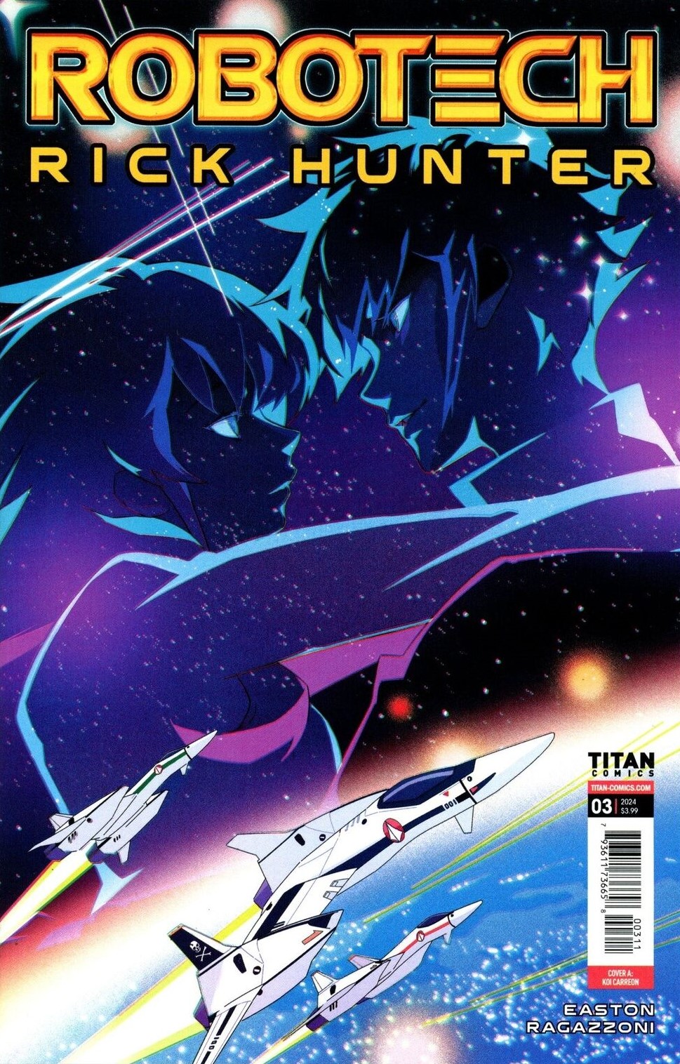 Robotech: Rick Hunter #3 - Koi Carreon - Regular - CovrPrice