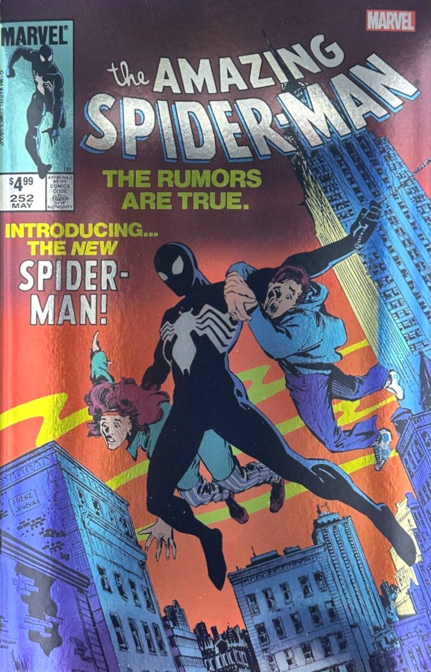 Amazing Spider-Man #252 - Ron Frenz - 2024 Facsimile - Foil - CovrPrice