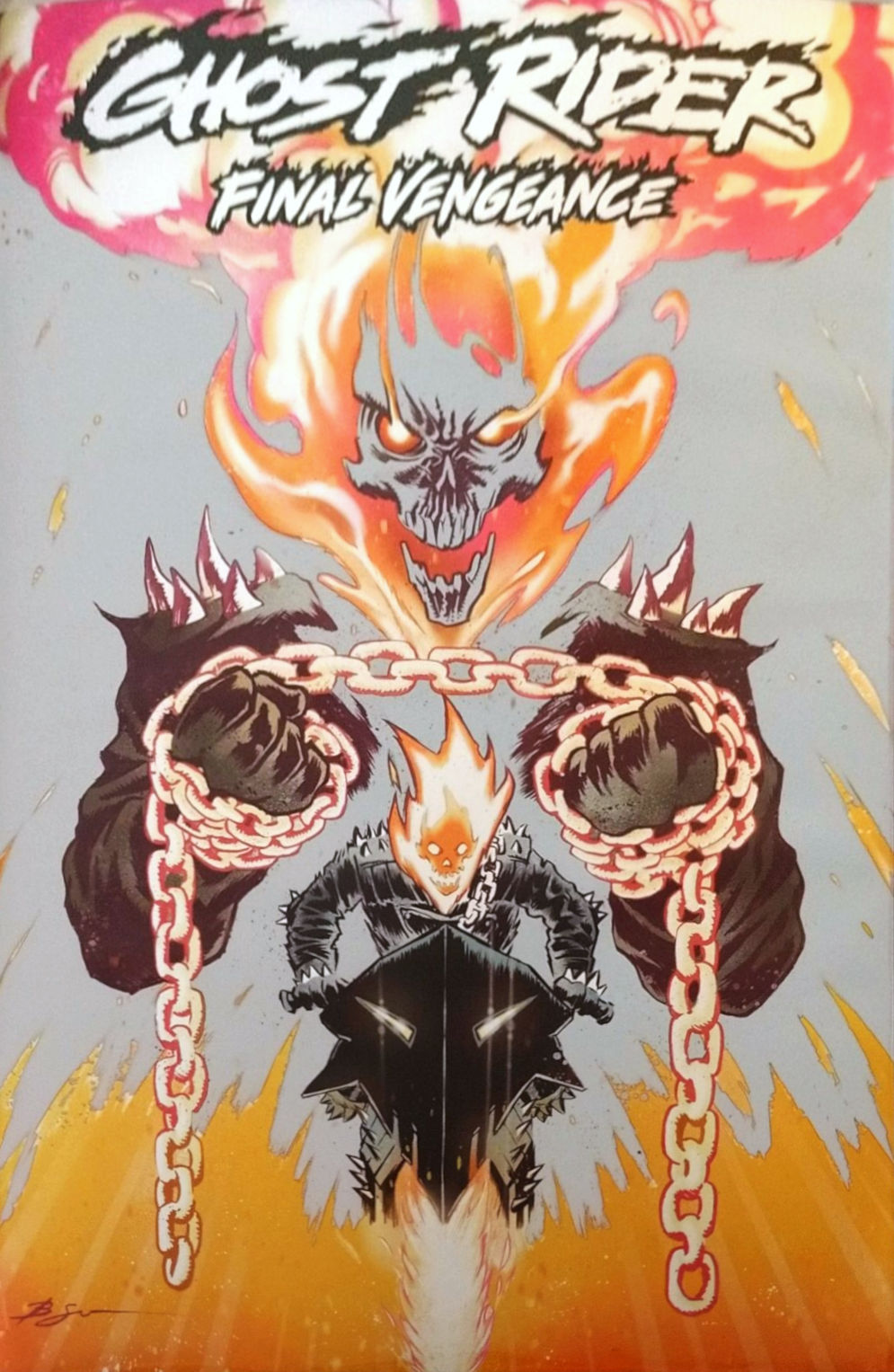 Ghost Rider: Final Vengeance #1 - Benjamin Su - Foil - CovrPrice