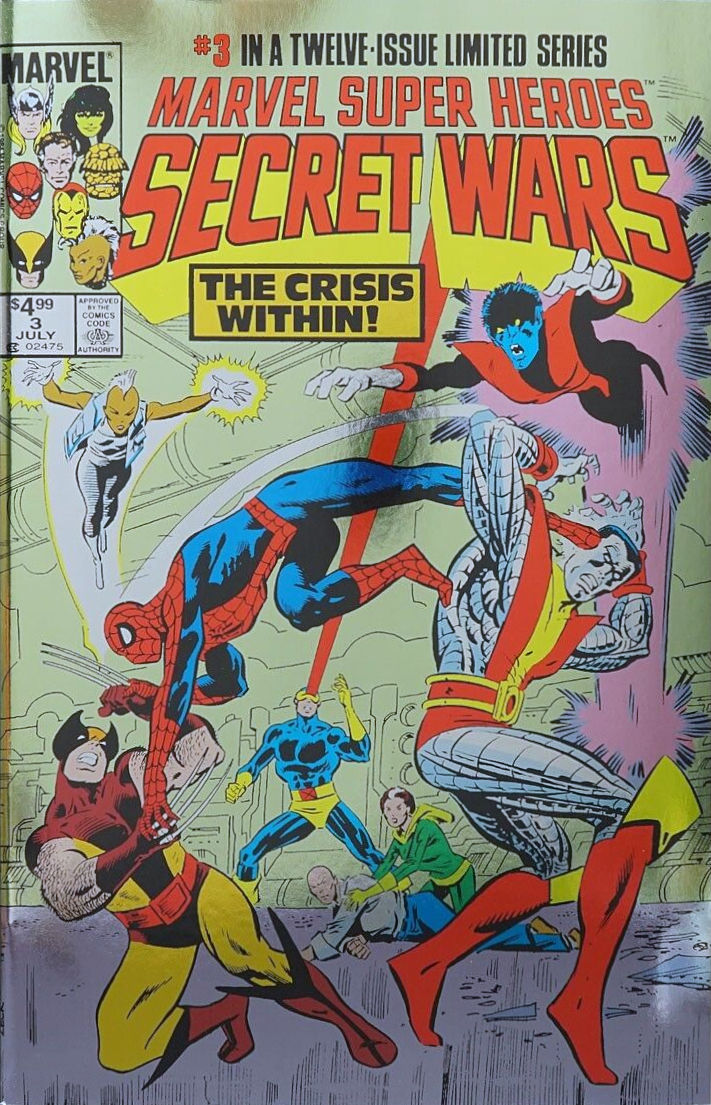 Marvel Super-Heroes Secret Wars Vol.1 #3 - 2024 Facsimile - Foil ...
