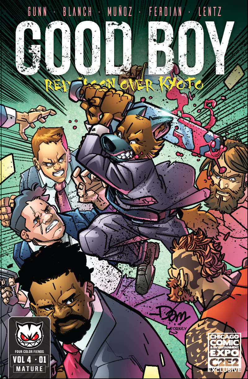 Good Boy: Red Moon Over Kyoto #1 - Seth Damoose - 2024 C2E2 - Big Time ...