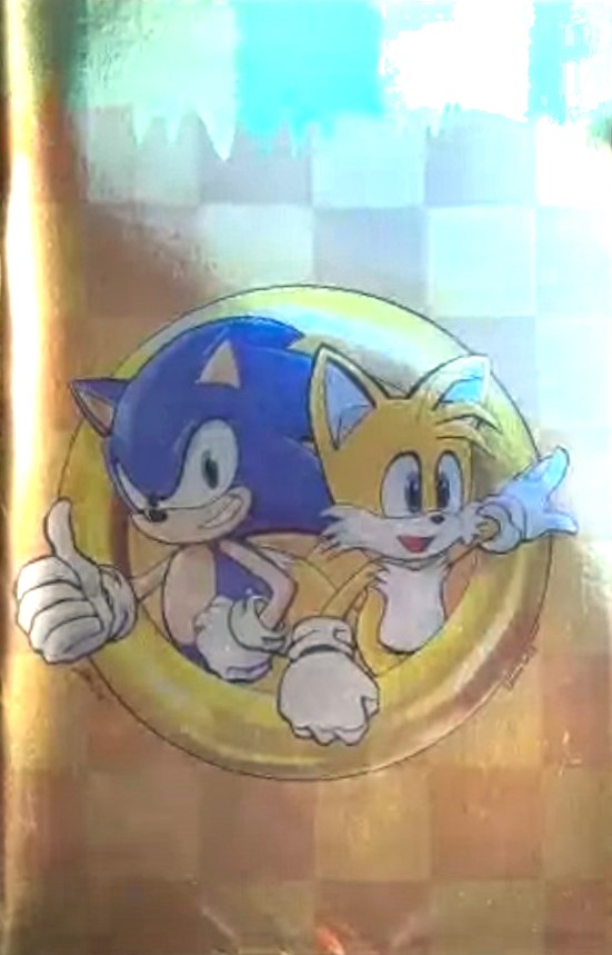 Sonic The Hedgehog #1 - Eskivo - 2024 C2E2 - Stashhhloot - Virgin Foil (Limited 500) - CovrPrice