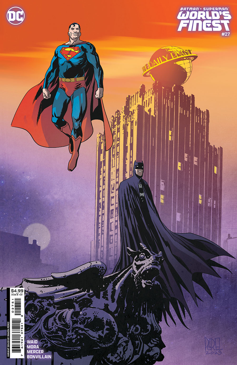 Batman/superman World’s Finest #27 - Ramon Perez - CovrPrice