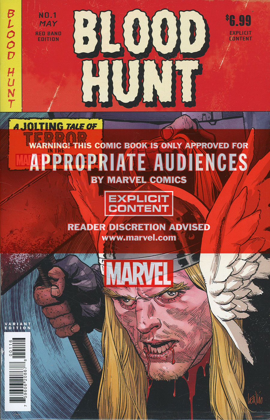 Blood Hunt: Red Band Edition #1 - Leinil Francis Yu - Crime ...