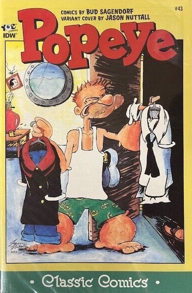 Classic Popeye #43 - Jason Nuttall (1:10) - CovrPrice