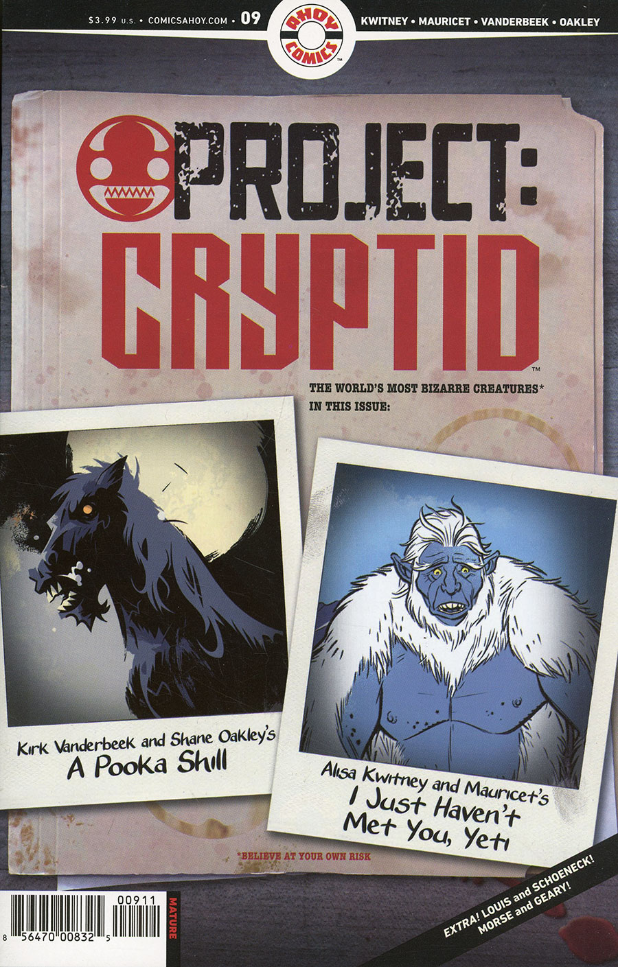 Project: Cryptid #9 - Mauricet - Regular - CovrPrice