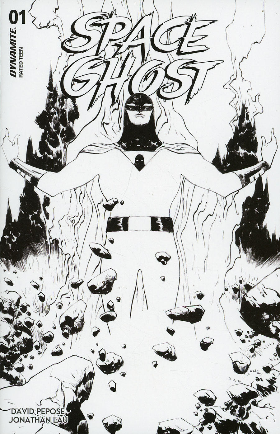Space Ghost #1 - Jae Lee - Line Art (1:25) - CovrPrice