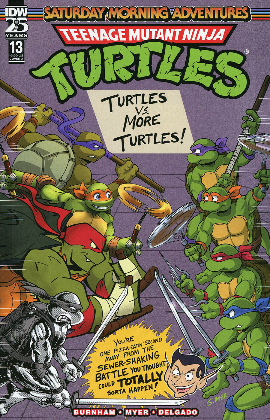 TMNT: Saturday Morning Adventures Continued #13 - Sarah Myer - Cover A ...