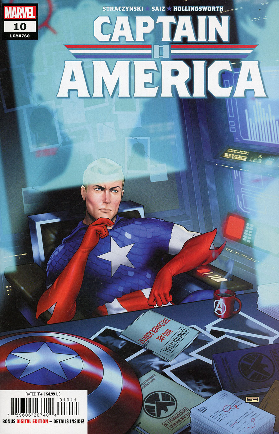 Captain America #10 - Taurin Clarke - Regular - CovrPrice