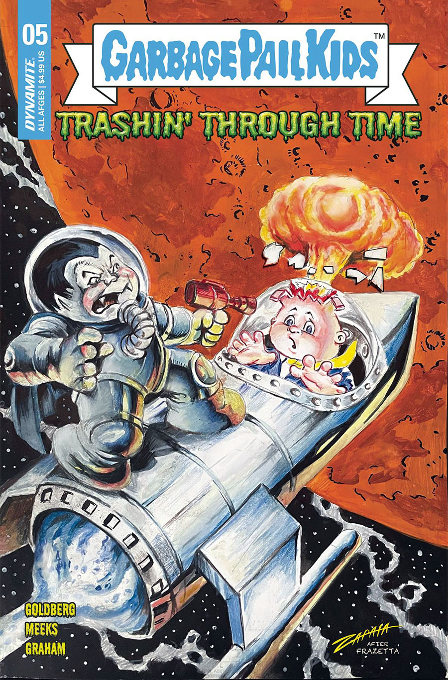 Garbage Pail Kids: Trashin’ Through Time #5 - Jeff Zapata - CovrPrice