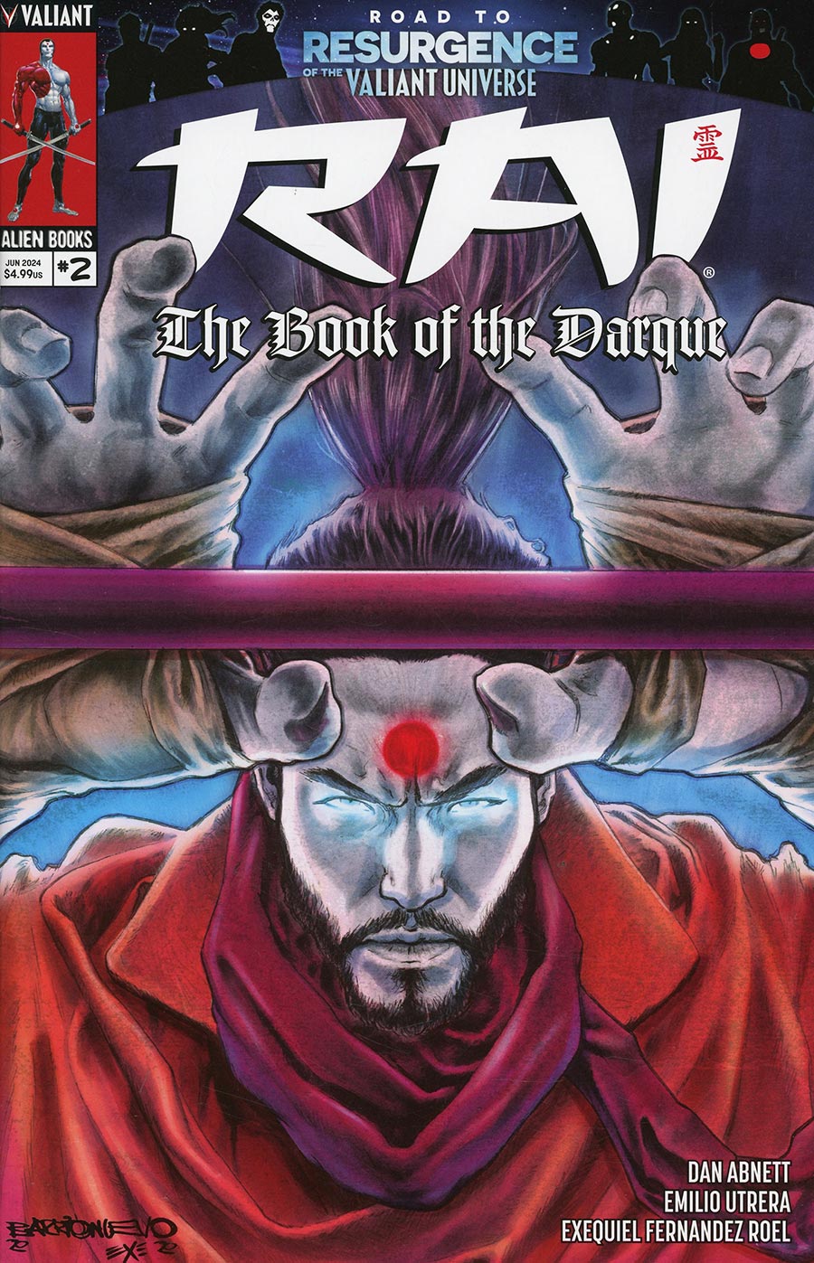 Rai: The Book of Darque #2 - Al Barrionuevo - Regular - CovrPrice