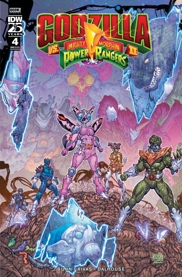 Godzilla vs. Mighty Morphin Power Rangers II #4 - Freddie E. Williams ...