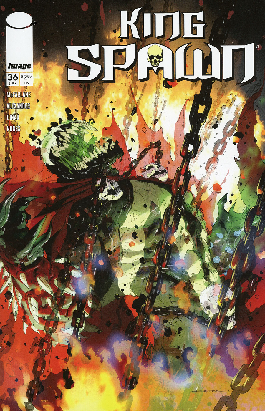 King Spawn #36 - Keron Grant - Regular - CovrPrice
