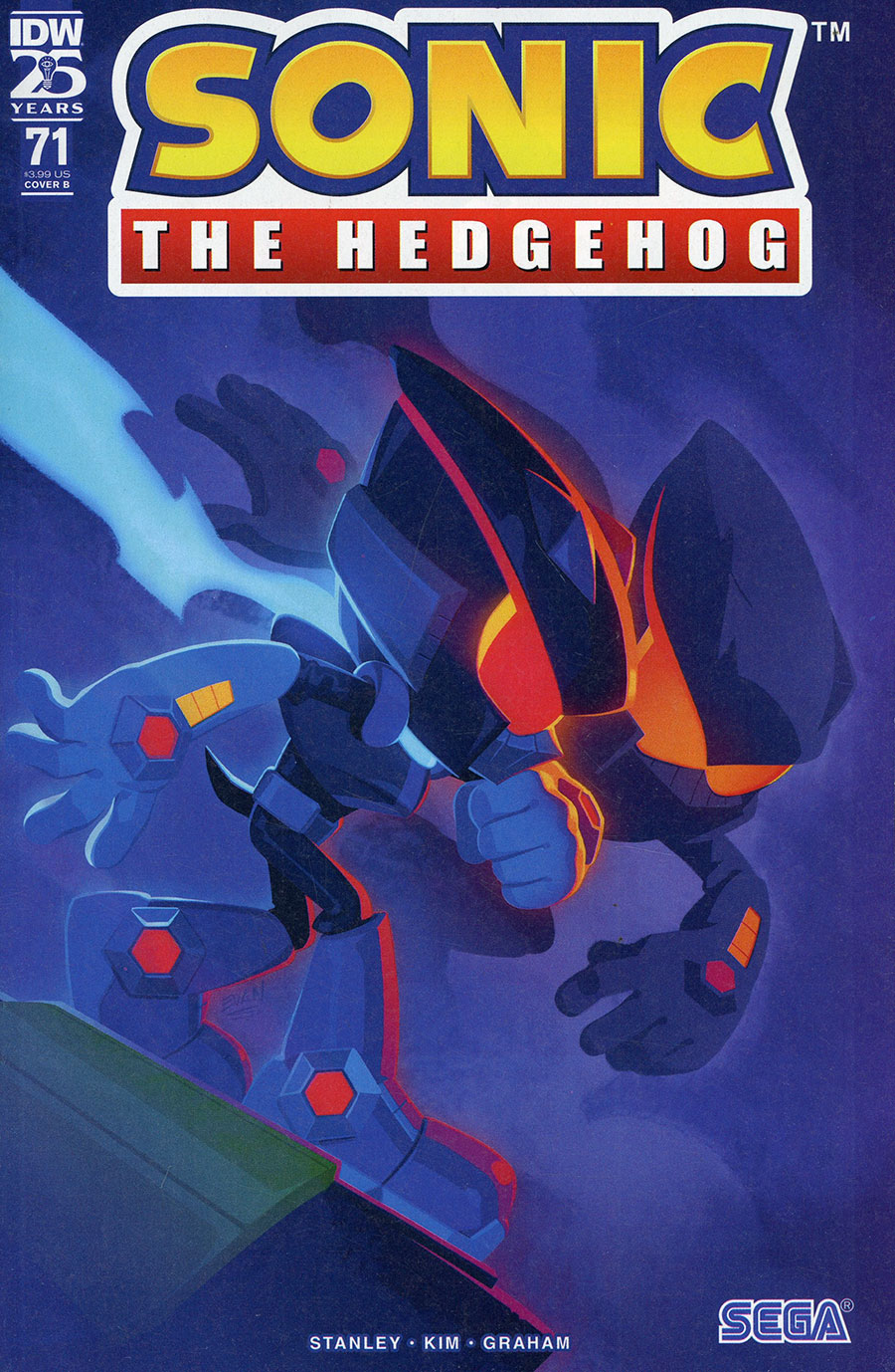 Sonic The Hedgehog #71 - Evan Stanley - Cover B - CovrPrice