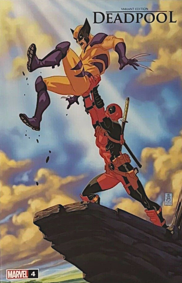 Deadpool #4 - Mark Brooks - 2024 Montreal ComicCon - Lion King Homage ...