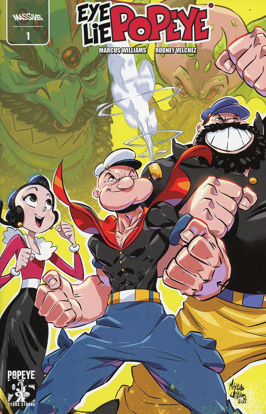 Eye Lie Popeye #1 - Marcus Williams - Regular - CovrPrice