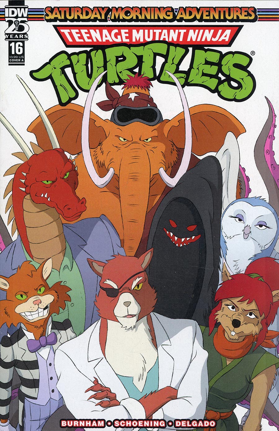 Teenage Mutant Ninja Turtles: Saturday Morning Adventures Continued #16 ...