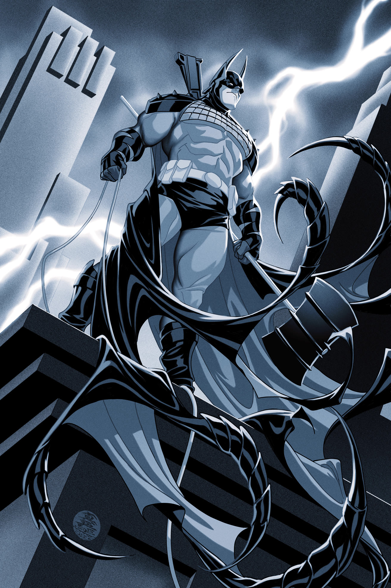 Absolute Batman #1 - Mark Brooks - 2024 NYCC - Comic Sketch Art ...