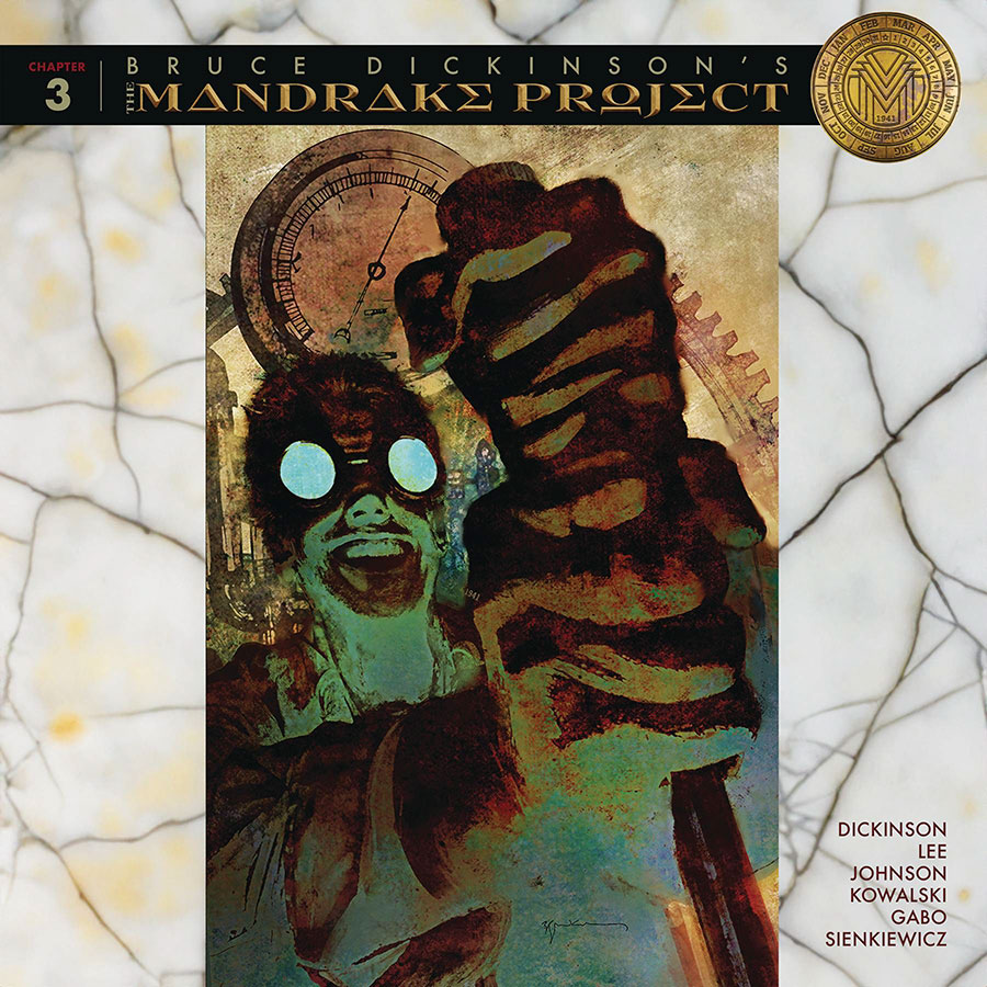 Bruce Dickinson’s The Mandrake Project #3 - Bill Sienkiewicz - Regular - CovrPrice