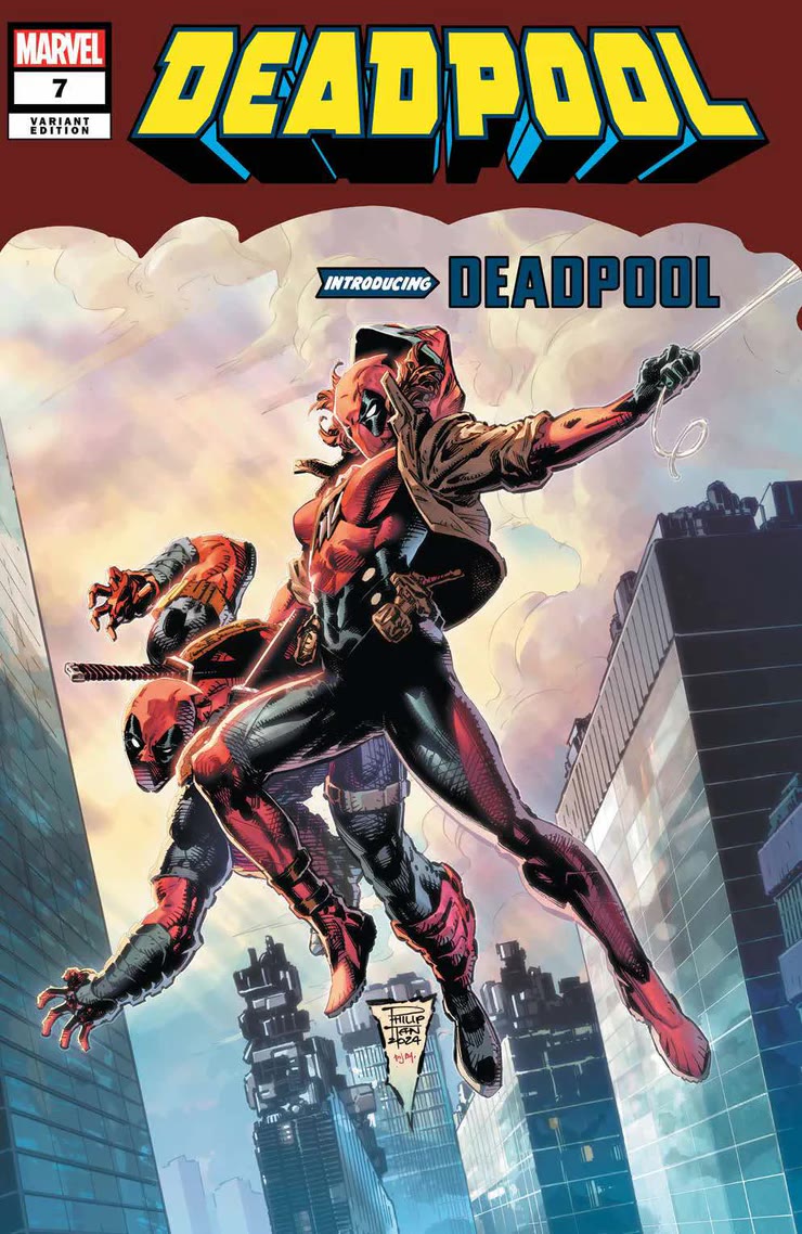 Deadpool #7 - Philip Tan - KRS / East Side Comics - Amazing Fantasy #15 ...