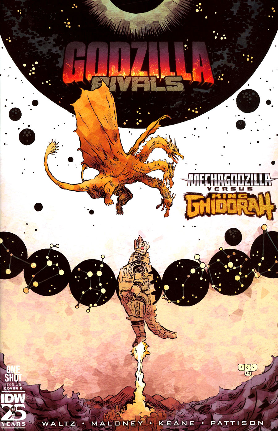 Godzilla Rivals: Mechagodzilla vs. King Ghidorah #1 - Jesse Lonergan ...