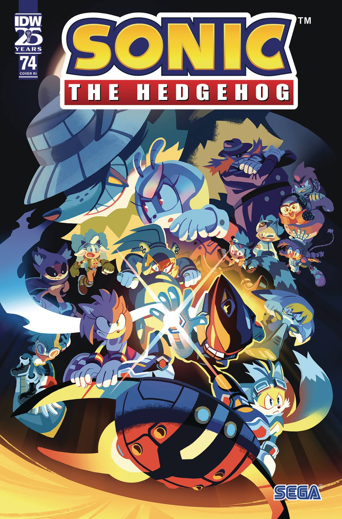 Sonic The Hedgehog #74 - Nathalie Fourdraine - Cover C - CovrPrice