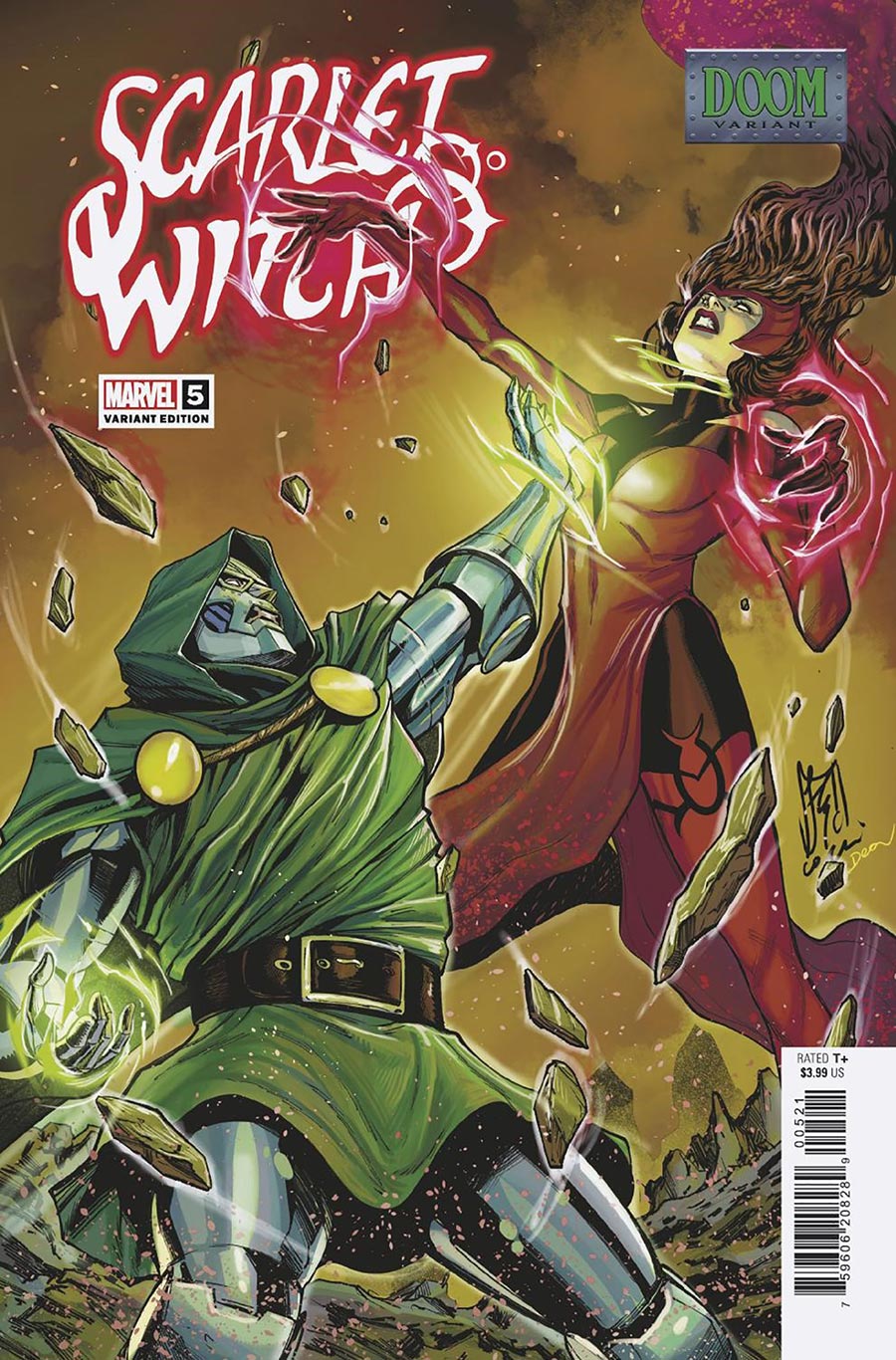 Scarlet Witch #5 - Stefano Caselli - Doom - CovrPrice