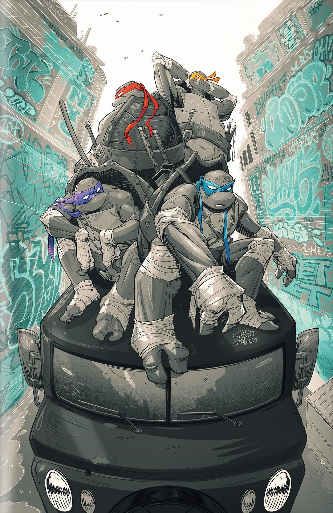 Teenage Mutant Ninja Turtles #2 - Ryan Smallman - 2024 NYCC - Carnivore ...