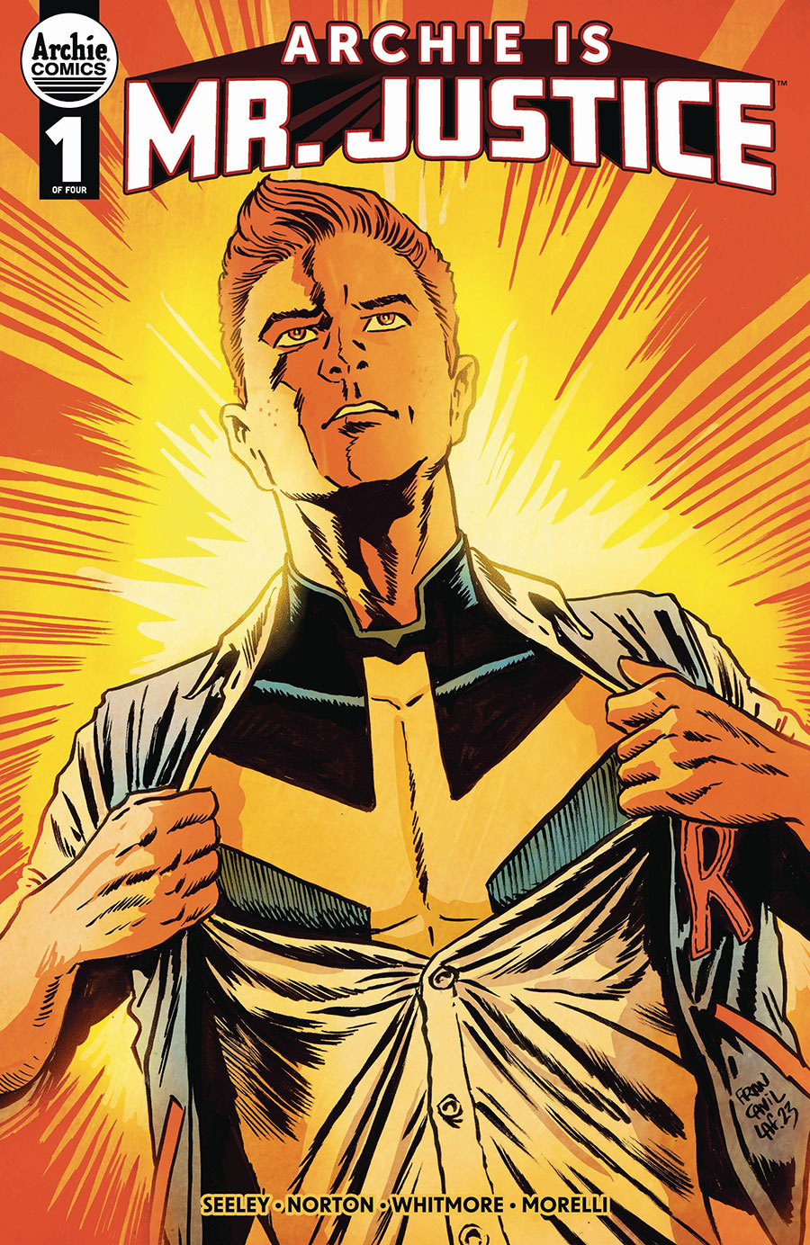 Archie Is Mr. Justice #1 - Francesco Francavilla - CovrPrice