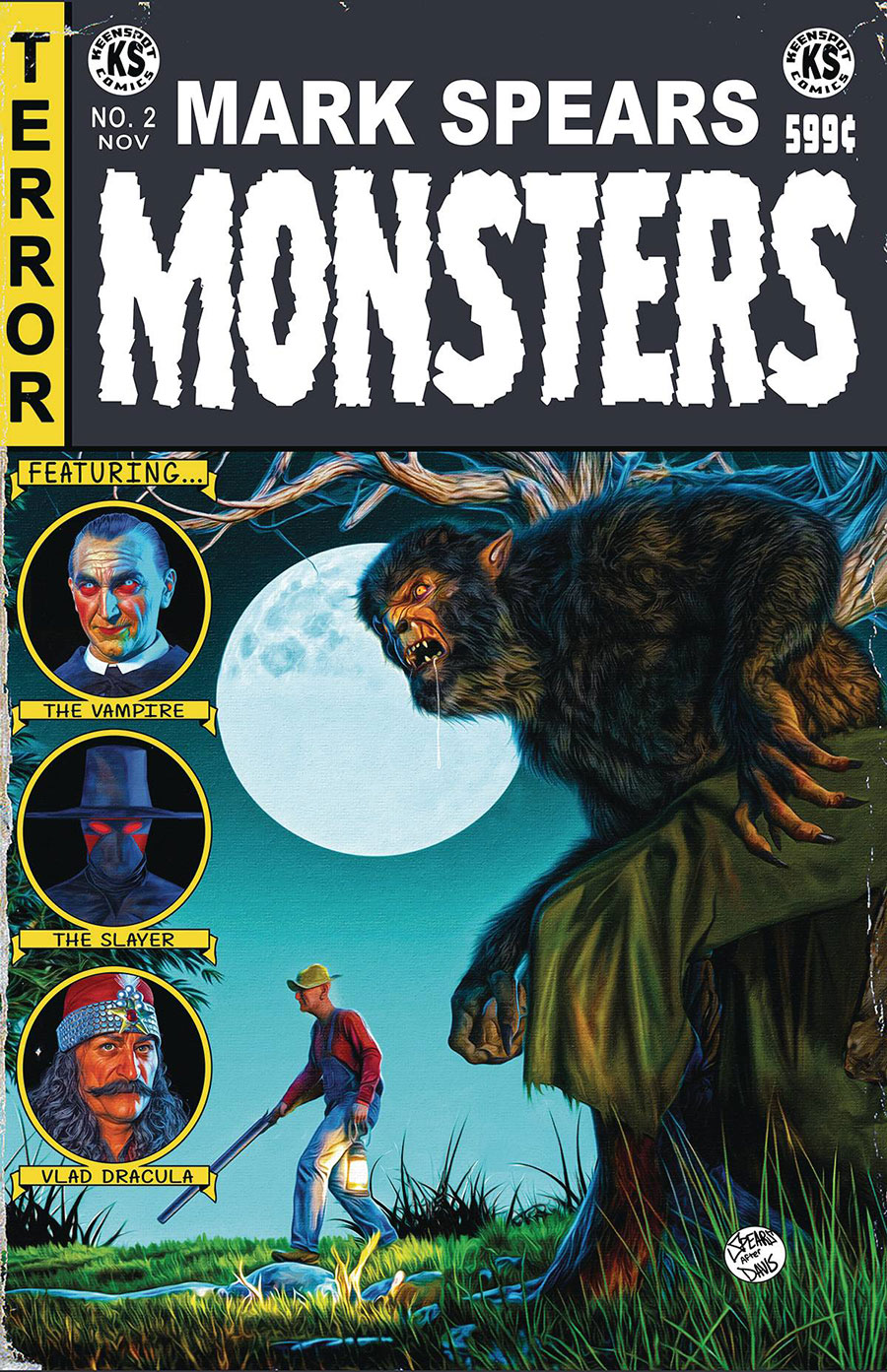 Mark Spears Monsters #2 - Mark Spears - Cover D - EC Comics Homage - CovrPrice