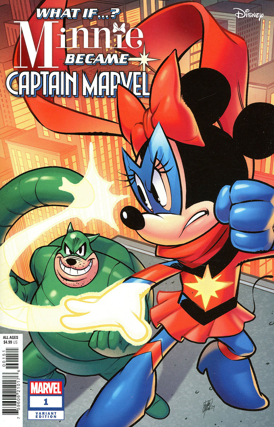 Marvel & Disney: What If…? Minnie Became Captain Marvel #1 - Elena ...