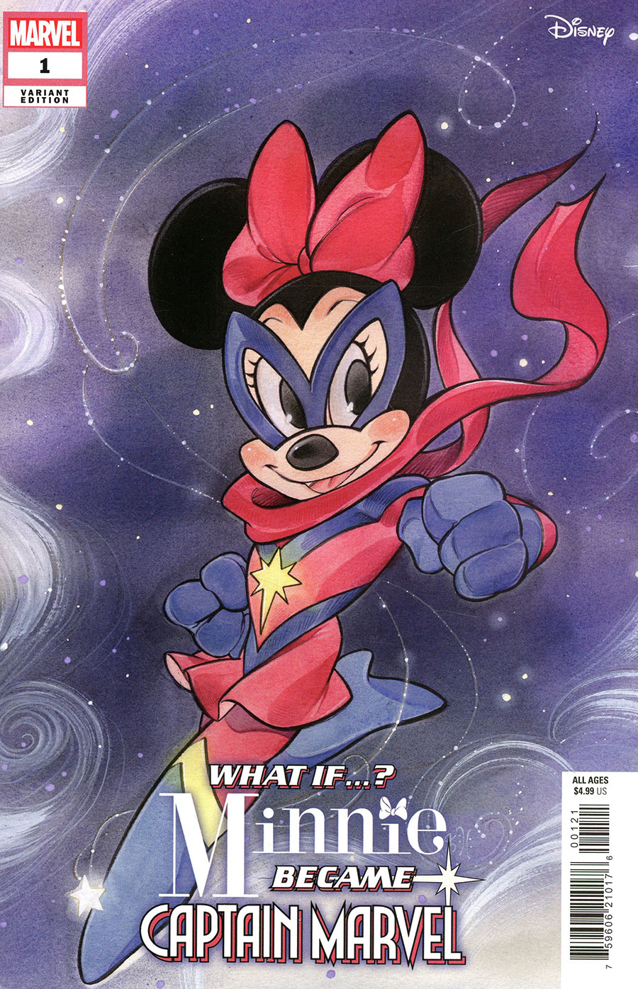 Marvel & Disney: What If…? Minnie Became Captain Marvel #1 - Peach ...