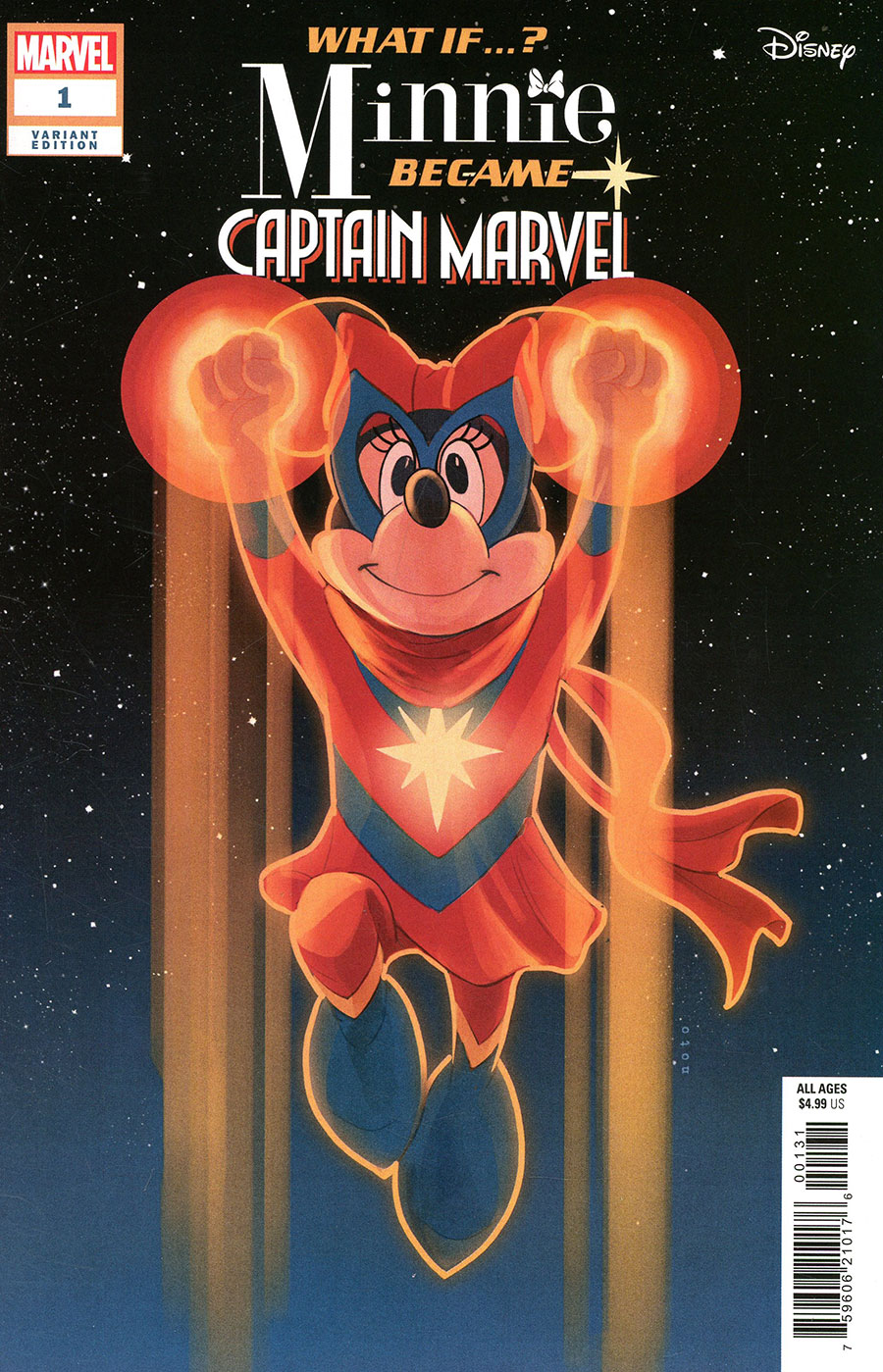Marvel & Disney: What If…? Minnie Became Captain Marvel #1 - Phil Noto ...